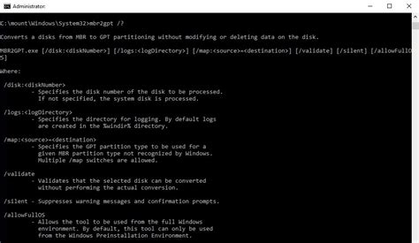 Конвертация Mbr диска в Gpt в Windows 10 без потери данных Windows для системных администраторов