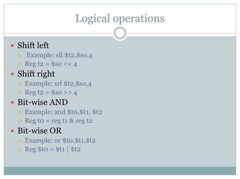PPT Logical And Decision Operations PowerPoint Presentation Free Download ID 5611912