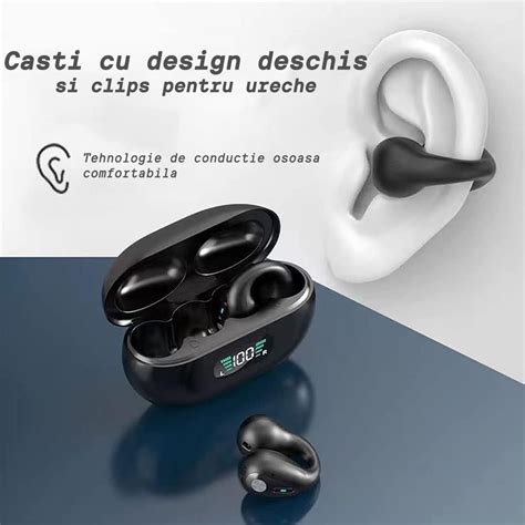 Безжични аудио слушалки Hi Fi качество на звука Vichema Tech® Ly6 Bluetooth 5 3 щипки за уши