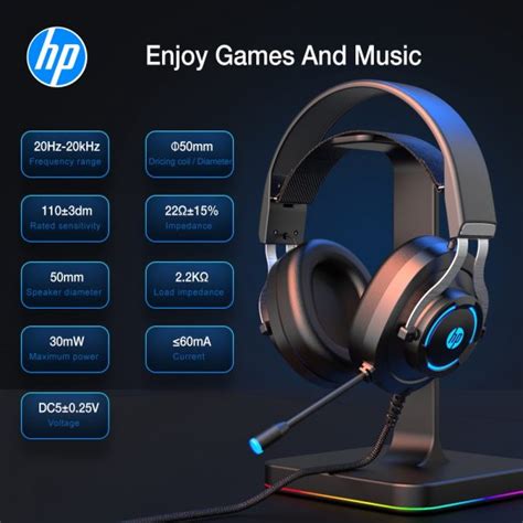 Ph Co Pc Depot Hp H G Usb Wired Gaming Headset