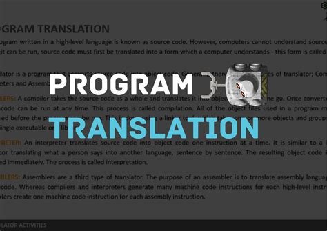 Program Translation
