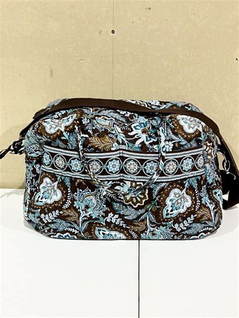Vera Bradley ~ Java Blue Duffel Bag
