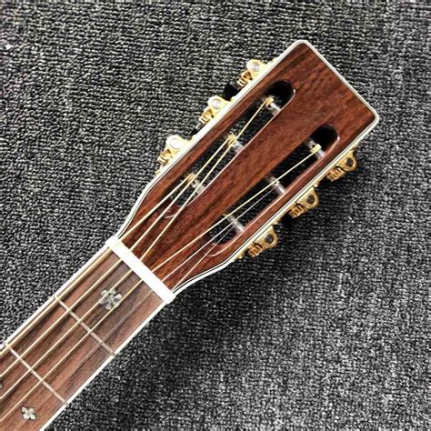 Custom Solid Spruce Top Rosewood Back Side Ooo Body Acoustic Electric