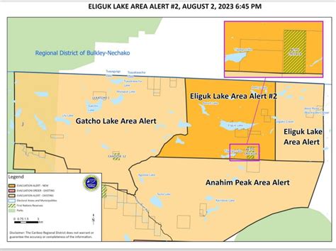 Two Evacuation Orders Downgraded In The Chilcotin Area My Cariboo Now