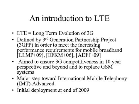 An Introduction To Mobile Communications Systems Mcs