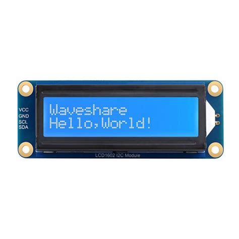 Waveshare Lcd1602 I2c Lcd Screen Aip31068 Lcd Screen Compatible With 33v5v For Raspberrypi