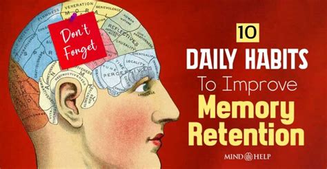 How To Improve Memory Retention 10 Simple Daily Habits