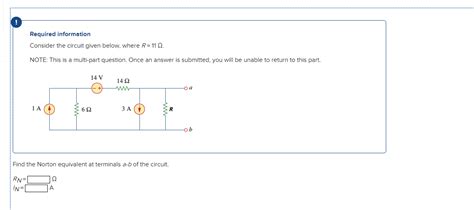 solved required information consider the circuit given