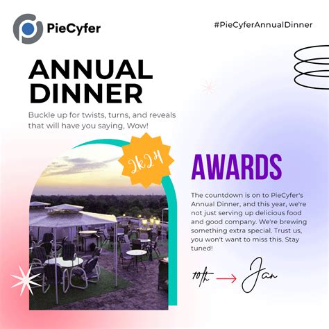 Piecyfer Softwaredevelopment Technology Annualdinner Appreciation