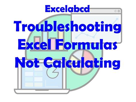 lesson 215 troubleshooting excel formulas not calculating excelabcd