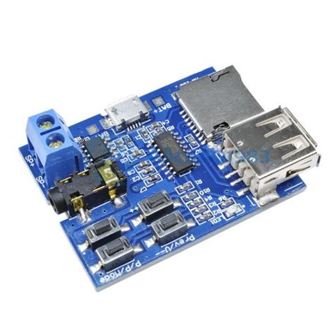 TF Card U Disk MP Format Decoder Aamplifier Decoding Audio Player Module At RoboAjax