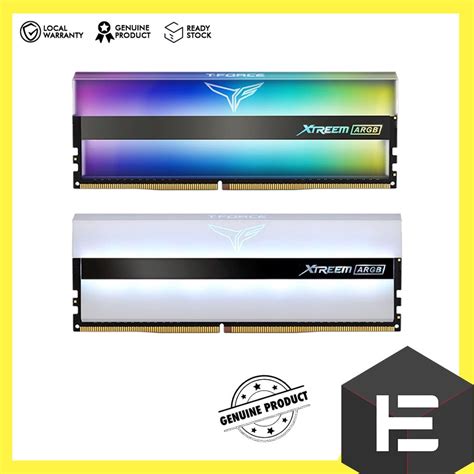 T FORCE XTREEM ARGB 16GB 2X8GB DDR4 3600MHZ BLACK WHITE Shopee Philippines