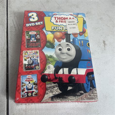 Thomas Friends Fun Pack Dvd 2009 3 Disc Set For Sale Online Ebay
