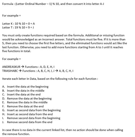 you are required to write the code for implementing