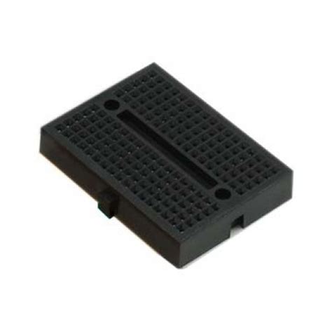 Mini Protoboard Pontos Preta