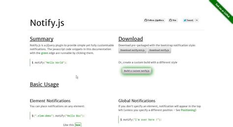 Best JQuery Notification Plugins Wpshopmart