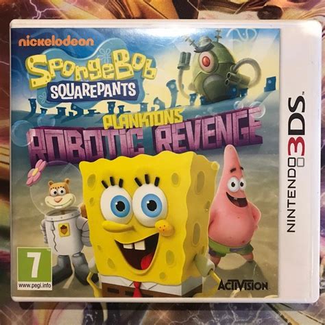 Spongebob Squarepants Planktons Robotic Revenge Nintendo 3ds £949