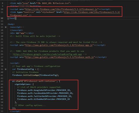 Uncaught Referenceerror Ui Is Not Defined · Issue 593 · Firebasefirebaseui Web · Github