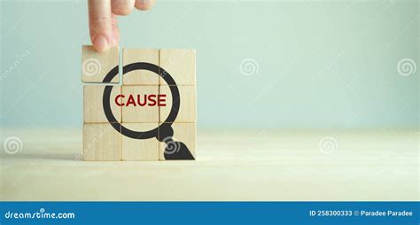 Problems And Root Cause Analysis Concept Define Problems To Find Solution Stock Image Image
