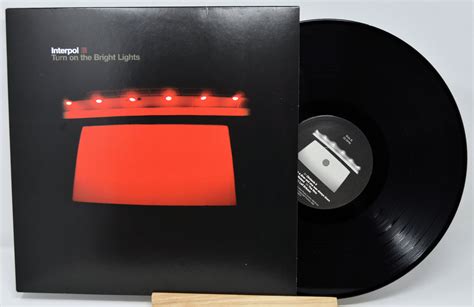 Interpol Turn On The Bright Lights Vinyl Record Album Lp Joes Albums
