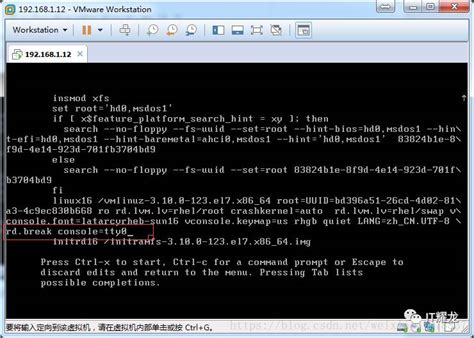 linux7 centos7破解root用户密码 海康服务器linux7密码 csdn博客