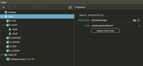 Database Insert Is Inserting But Throwing An Error Bugs Wappler