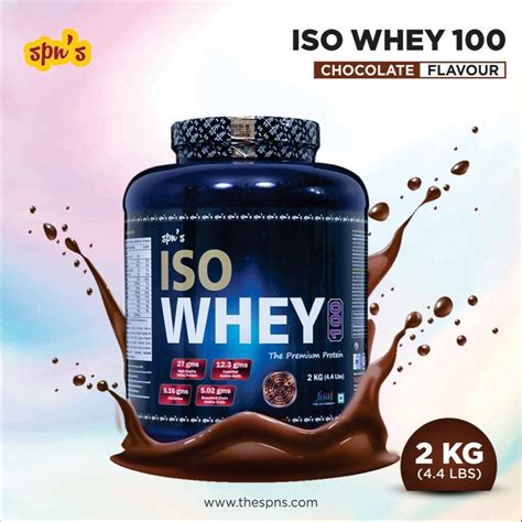 2 Kg Chocolate Flavour Iso Whey Protein Powder At ₹ 7119piece Whey