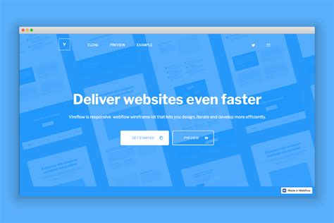 Vireflow Ui Kit For Webflow Prototypr Prototyping Prototypr Toolbox
