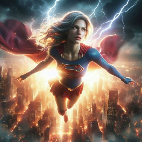 Supergirl Ai Art By Evandromarquesamv On Deviantart