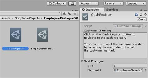 Using Unitys Scriptable Object System Pizzaria Project Part GameDev Academy
