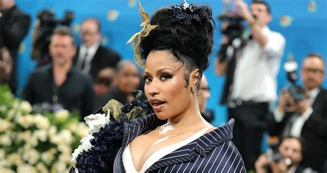 Nicki Minaj Is A Beauty In Thom Browne At Met Gala 2025 2025 Met Gala