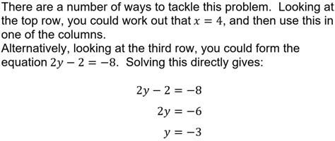 GCSE Maths Quiz Solve Word Problems With Equations