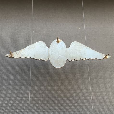 South Africa Para Troops Instructor Freefall Parachute Jump Wing Silver