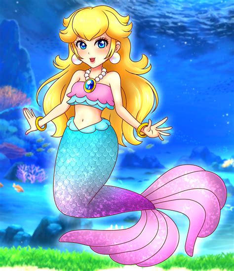 Mermaid Peach By Coconcrash On Deviantart