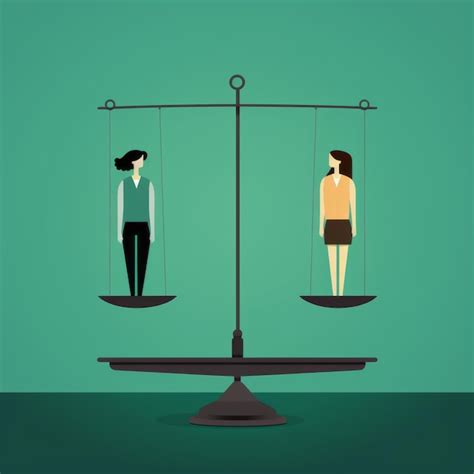 Gender Equality In Workplace Premium Ai Generated Image