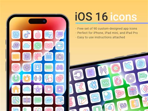 Free Ios 16 Icon Set Flat Icons