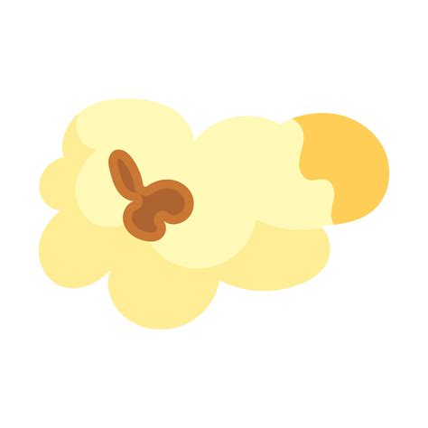 Cartoon Kernel Popcorn And Pop Corn Snack Tasty Icon Grain Maize And Salty Eat Caramel