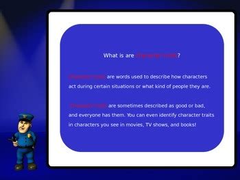 Character Traits PowerPoint By Learning Is Lots Of Fun TPT