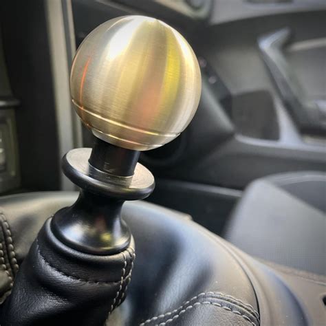 New Brass Shift Knob And Ebrake Button From Lathewerks Cant Recommend It Enough Rft86