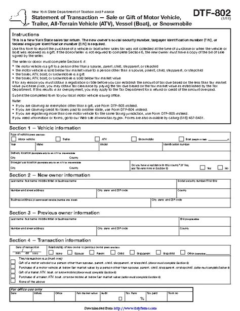 New York Bill Of Sale Form Pdfsimpli