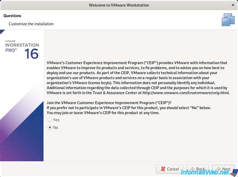 Installer Vmware Workstation 16 Sous Linux Vmware Tutoriels Informatiweb Pro