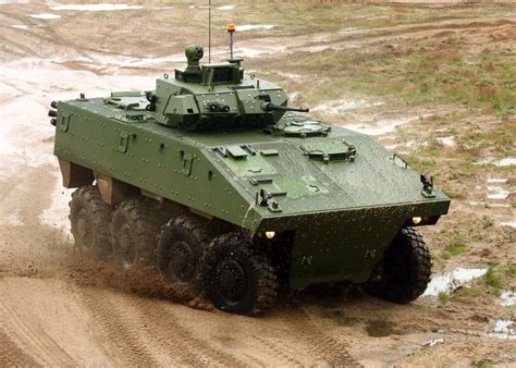 Vbci Nexter Wheeled Armoured Infantry Fighting Vehicle Thai Military