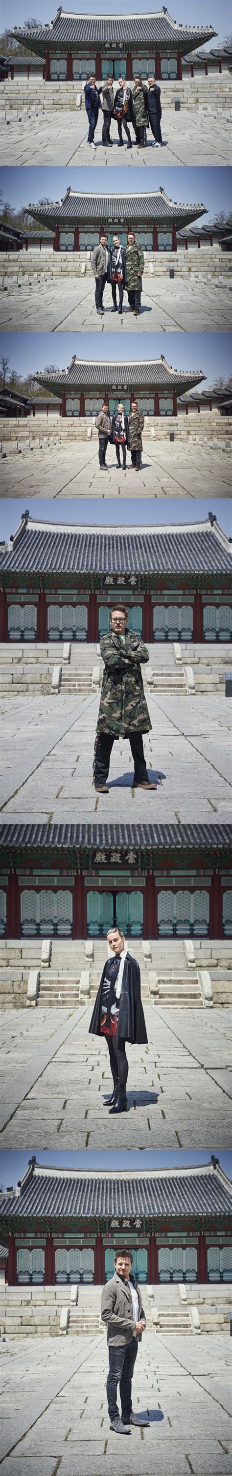 어벤져스4 히어로 경희궁 떴다 로버트 다우니 주니어x브리 라슨 땡큐 코리아