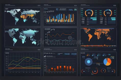 Insightful Enterprise Resource Planning Dashboard Showcasing Global Data Trends Stock