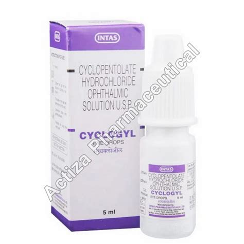 Cyclopentolate Eye Drop Packaging Type Bottle 5 Ml At ₹ 350piece In