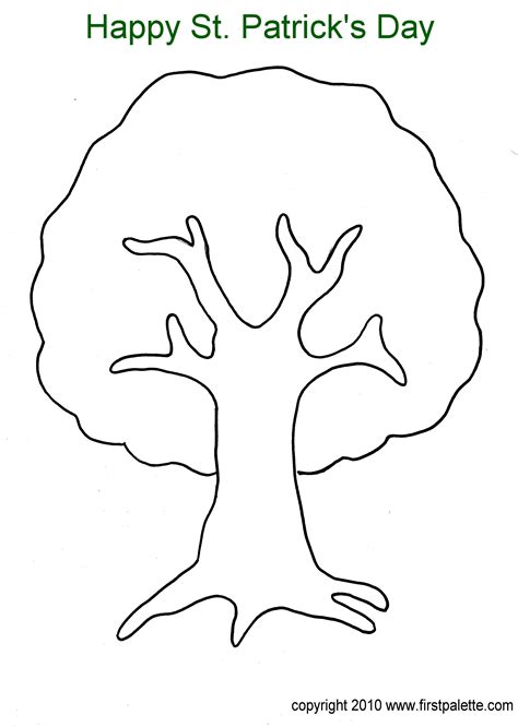 Tree Templates Printable
