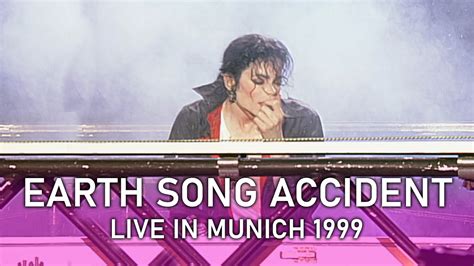Michael Jackson The Earth Song Accident Live In Munich 1999 Mj