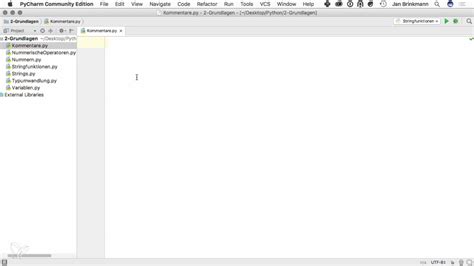 Effektive Nutzung Von Kommentaren In Python 27