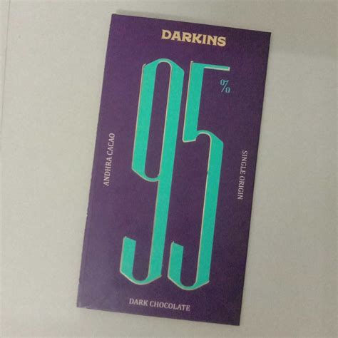 Darkins Dark Chocolate 95 From Darkins Vegan Product Reviews
