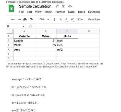 Solved The Image Above Shows A Section Of A Google Sh